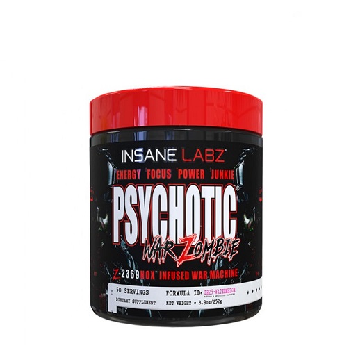 INSANE LABZ PSYCHOTIC WAR ZOMBIE 35 SERVS - Nutrition Depot