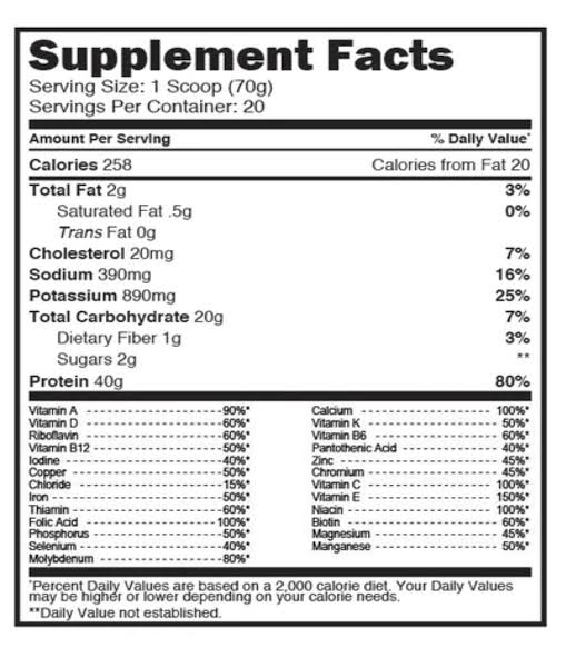 Nutrition Depot - Hi Tech Pharma Ideal Meal 2 Lbs - Nutrition Depot