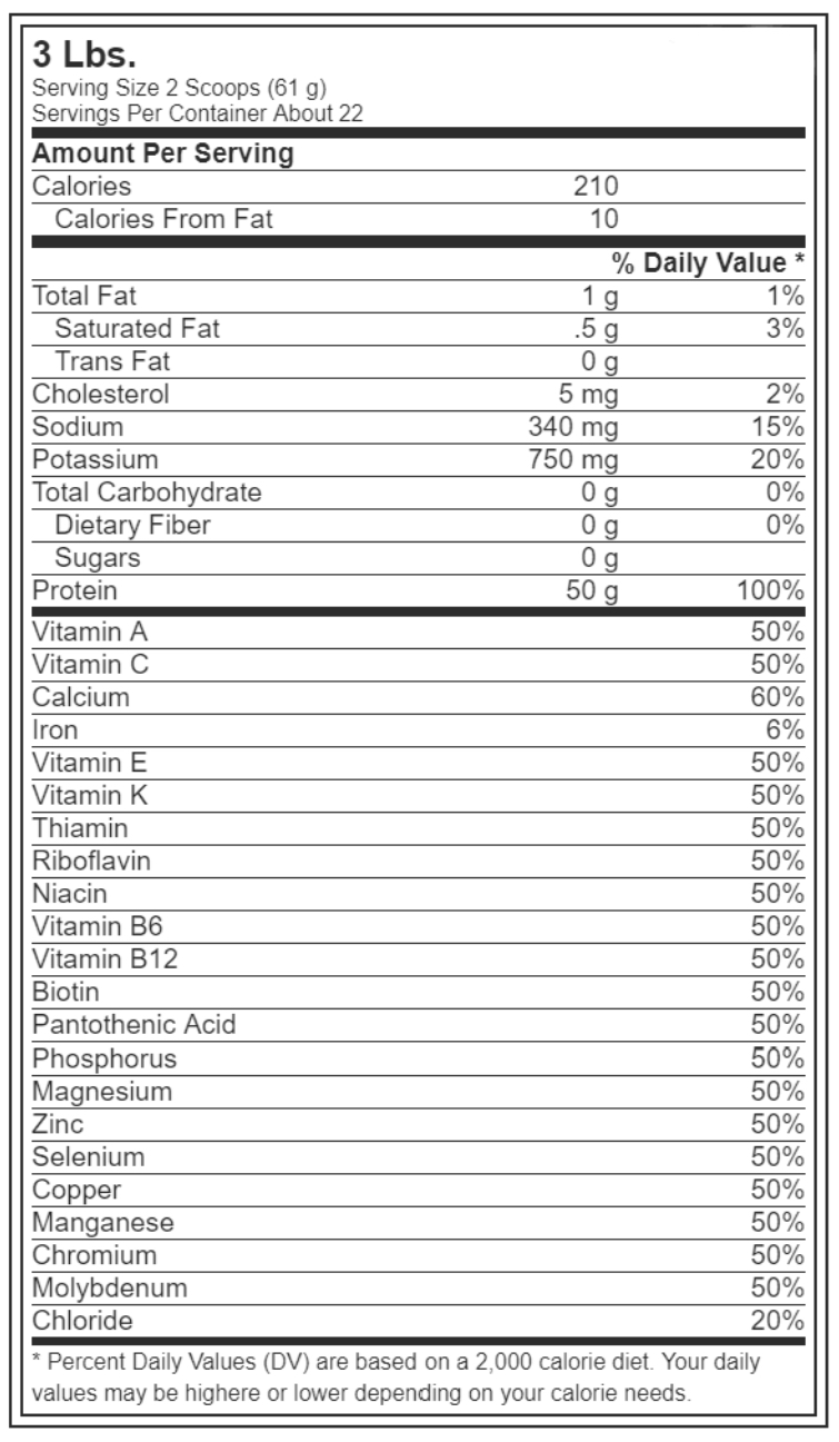 Nutrition Depot - Natures Best Isopure Zero Carb 3 Lbs - Nutrition Depot