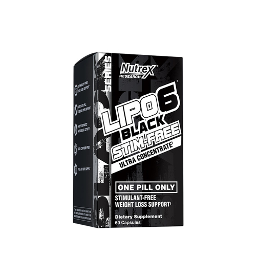 Nutrex Lipo 6 Black Stim Free 60 Caps - Nutrition Depot