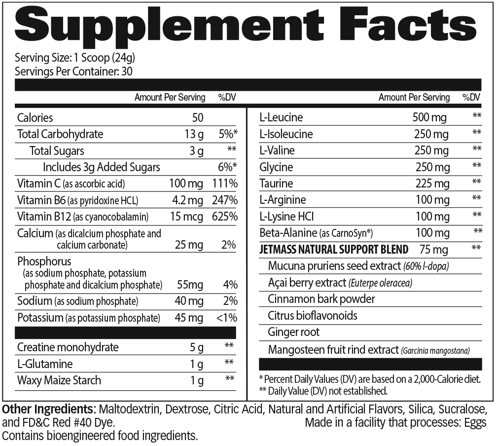 Gat Sport Jet Mass 30 Servs - Nutrition Depot