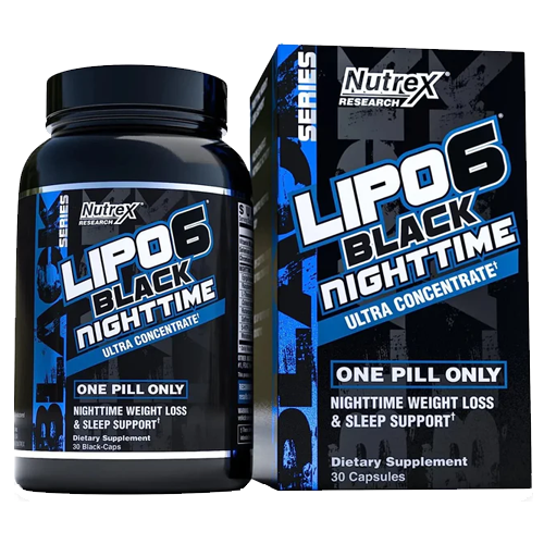 Nutrex Lipo-6 Black Nighttime Ultra Concentrate 30 Cápsulas - Nutrition Depot